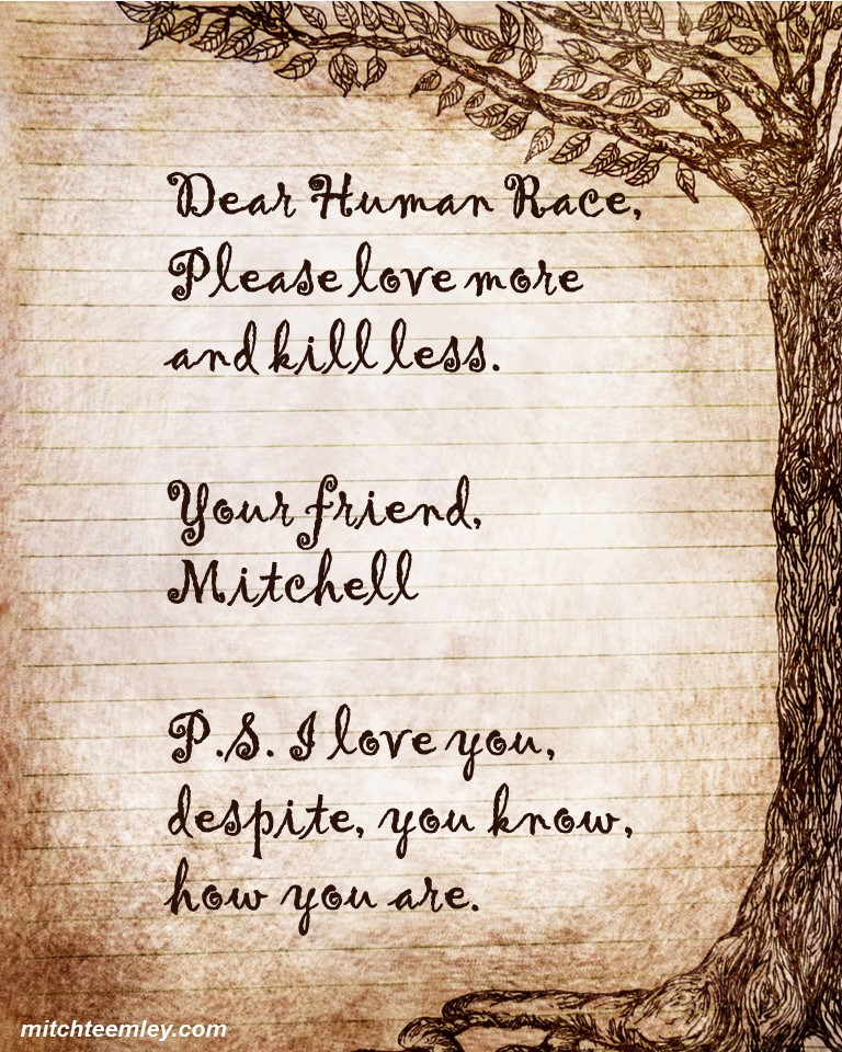 Dear Human Race - Mitch TeemleyMitch Teemley
