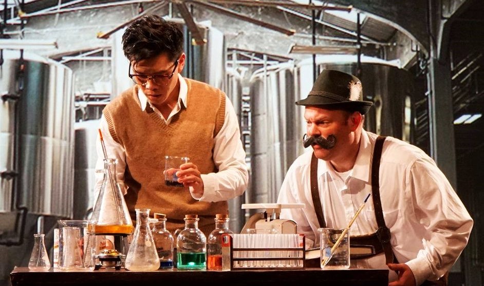Notzilla – Hiro and Brewmeister Ubertrinker formulating the Anti-Beer ...